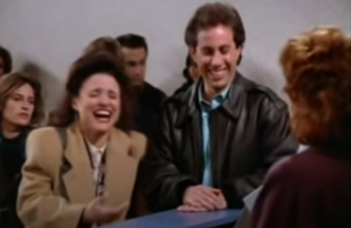 Seinfeld Bloopers Featuring Julia Louis-Dreyfus | The '90s Ruled